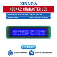 China Blue Film White Letters 4004A2 ST7066U 40x4 Character LCD Module Display 190x54mm for sale