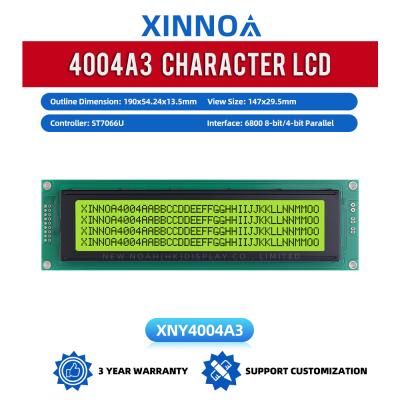 China 4004A3 40x4 Character COB LCD Display Module 190x54mm 18PIN Interface with LED Backlight for sale