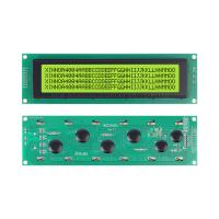 China Yellow Green Film 4004A5 Character LCD Module 4x40 18PIN ST7066U Display Screen Customizable for sale