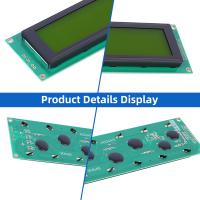 China Yellow Green Film 4004A5 Character LCD Module 4x40 18PIN ST7066U Display Screen Customizable for sale