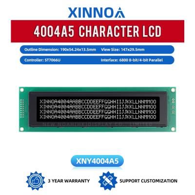 China BTN 4004A5 40x4 Character LCD Display Module COB ST7066U 190x54mm Black Film for sale