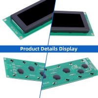 China BTN 4004A5 40x4 Character LCD Display Module COB ST7066U 190x54mm Black Film for sale