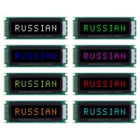 China Russian 0801A COB Character LCD Module 85x29x12mm 6800 4-Bit Parallel Display for sale