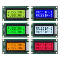 China Russian Gray Film 0802B Character LCD Module 16 PIN ST7066 LCD Portable Display Module for sale