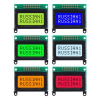 China Russian Gray Film 0802C LCD Module 2*8 ST7066U LCD Parallel Display 51 Microcontroller Stm32 for sale