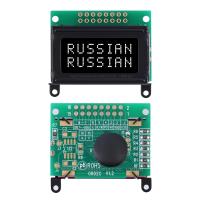 China Russian 0802C 16 Pin COB LCD Display 40x29.2x12mm ST7066U Chip Mini LCD for sale