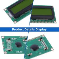 China Russian 1602A 16x02 Character Dot Matrix LCD Display Module 80x36mm ST7066 Controller for sale