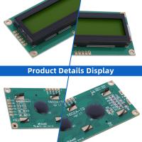 China Russian 1602A-19 16x02 Character Dot Matrix LCD Module AIP31068 I2C Serial 80x36mm for sale
