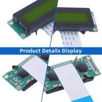 China Russian 1602A-20-1A 16x02 Character Dot Matrix LCD Module 53x20x8.1mm FPC25mm COB ST7066U for sale