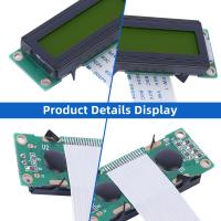 China Russian 1602A-20-2A 16x2 Character LCD Display Module 53x20x8.1mm ST7066U COB Monochrome Screen for sale