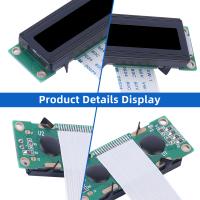 China Russian 1602A-20-2A Character LCD Module 53x20x8.1mm FPC75mm Industrial Grade Display for sale