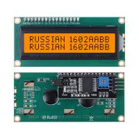 China Russian 1602A IIC Adapter Board 80x36mm Industrial Grade LCD Display 16x02 Character Dot Matrix for sale