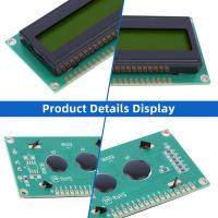 China Russian 1602Q Yellow Green Film LCD Display 16x2 with ST7066U Controller and LED Backlight for sale