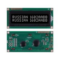 China Russian BTN Black Film 1602Y Serial LCD Module AIP31068 80x30x12mm Character Display for sale