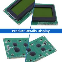 China Russian 1604A 3.3V Character LCD Module Display 87x60mm ST7066U COB 16x04 for sale