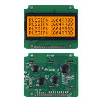 China Russian 1604B 16x4 Character LCD Display Module 69.8x57.4mm ST7066 Controller COB for sale