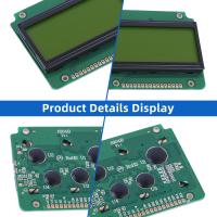 China Russian 1604B 3.6 Inch ST7066U LCD Module 16x04 Character Dot Matrix Display COB for sale