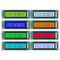 China Russian Gray Film 2002A Liquid Crystal Display 2-Line Character Screen Support Customization for sale