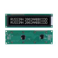 China Russian DFSTN Black Film 2002B LCD Display Module ST7066U 186.4x43.25mm for sale