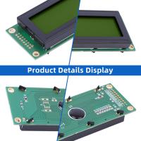 China Russian 2002K-1 20x2 Character LCD Display Module ST7066U COB 180x40x14.5mm for sale