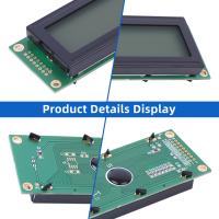 China Russian Gray Film 2002K-1 20x2 Character LCD Display Module ST7066U 180x40x14.5mm for sale