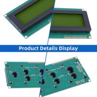 China Russian 2004A LCD Module 20x4 COB Display with LED Backlight 98x60x13.1mm for sale