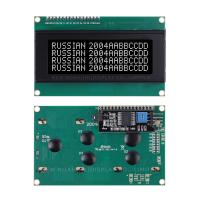 China Russian BTN Black Film2004A IIC Adapter Board Character LCD Module Display Screen 12C Interface 5V for sale