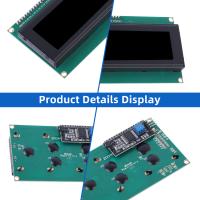 China Russian BTN Black Film2004A IIC Adapter Board Character LCD Module Display Screen 12C Interface 5V for sale
