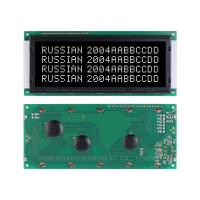 China Russian BTN Black Film 2004C-1 Large Character LCD Screen LCM LCD Display Support Customization for sale