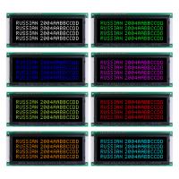 China Russian BTN Black Film 2004C-1 Large Character LCD Screen LCM LCD Display Support Customization for sale