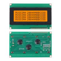China Russian Gray Film 2004K Character LCD 16PIN Interface Module ST7066U Liquid Crystal Display for sale