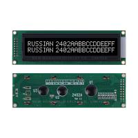 China Russian BTN Black Film 2402A LCD Screen Module Multilingual Module ST7066U LCM Module Module for sale