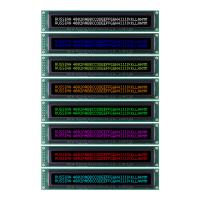 China Russian BTN Black Film 4002A LCM Module ST7066U COB Monochrome Screen Support Customization for sale