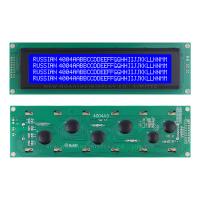 China Russian 4004A3 4x40 Character LCD Module ST7066U COB 190x54mm Parallel Port for sale