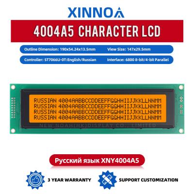 China Russian Gray Film 4004A5 Character Dot Matrix Screen 4X40 4004 18PIN Interface Module for sale