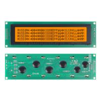 China Russian Gray Film 4004A5 Character Dot Matrix Screen 4X40 4004 18PIN Interface Module for sale