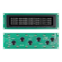 China Russian BTN Black Film 4004A5 LCD Display Module 190x54mm COB ST7066U 40x04 Character for sale