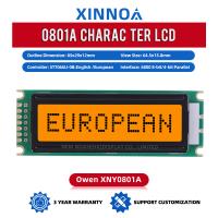 China European 0801A 8x1 Character COB LCD Module 85x29mm ST7066U Controller Customizable for sale