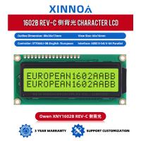 China European 1602B REV.C 80x36x13mm COB LCD Module with Side Backlight for sale