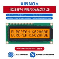 China European 1602B REV.C 16x2 Character LCD Module Side Backlight 80x36mm ST7066U for sale