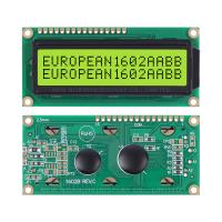 China European 1602B REV.C 80x36x13mm COB LCD Module with Side Backlight for sale
