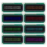 China European 1602B REV.C Side Backlight Character LCD Module 80x36mm COB ST7066U for sale