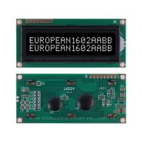 China European BTN Black Film 1602Y Serial LCD Module AIP31068 80x30x12mm Character Screen for sale