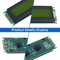 China Cyrillic 1602B1 16x2 LCD Display Module ST7066U Controller 85x30x12.8mm Industrial for sale