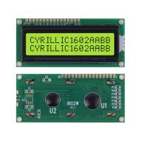 China Cyrillic 1602W 80x30x11mm COB LCD Display Module with ST7066U Controller for sale