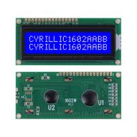 China Cyrillic 1602W STN Character Display Module 80x30x11mm ST7066U Controller for sale