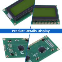 China Cyrillic 1602W 80x30x11mm COB LCD Display Module with ST7066U Controller for sale