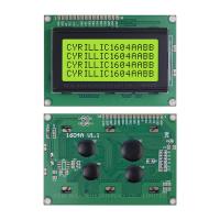 China Cyrillic 1604A 16x4 Character LCD Module Display 87x60x13mm ST7066U Controller for sale