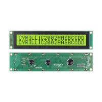 China Cyrillic 2002K-1 20x2 Character LCD Display Module ST7066U Controller 180x40x14.5mm for sale