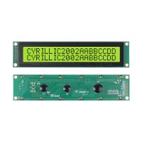 China Cyrillic 2002K-2 20x2 Character LCD Module 180x40mm ST7066U 3.3V 5V COB for sale